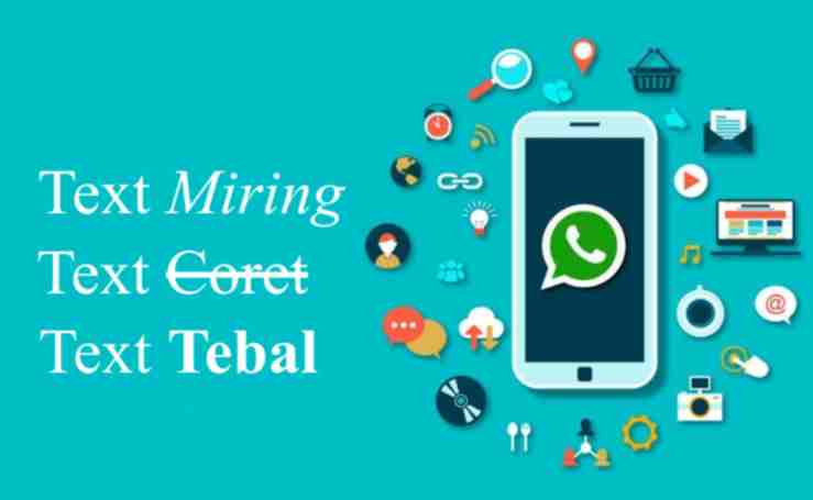 Cara Membuat Tulisan Miring, Dicoret dan Tebal di WhatsApp