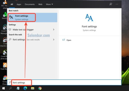 3 Cara Menambah Font di Komputer/Laptop Windows 10